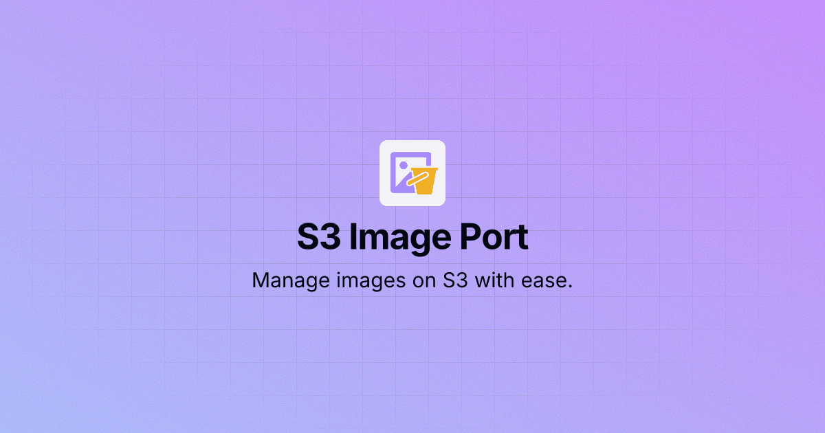 Upload | S3 Image Port